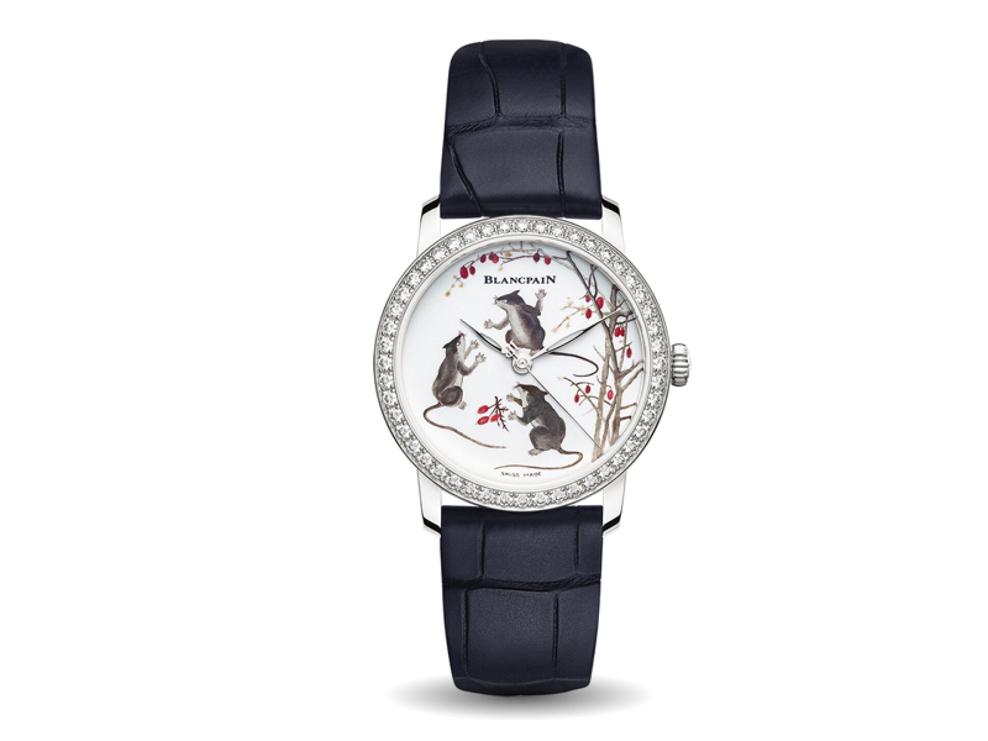 Blancpain creates its first porcelain dial for the Year of the Rat ...